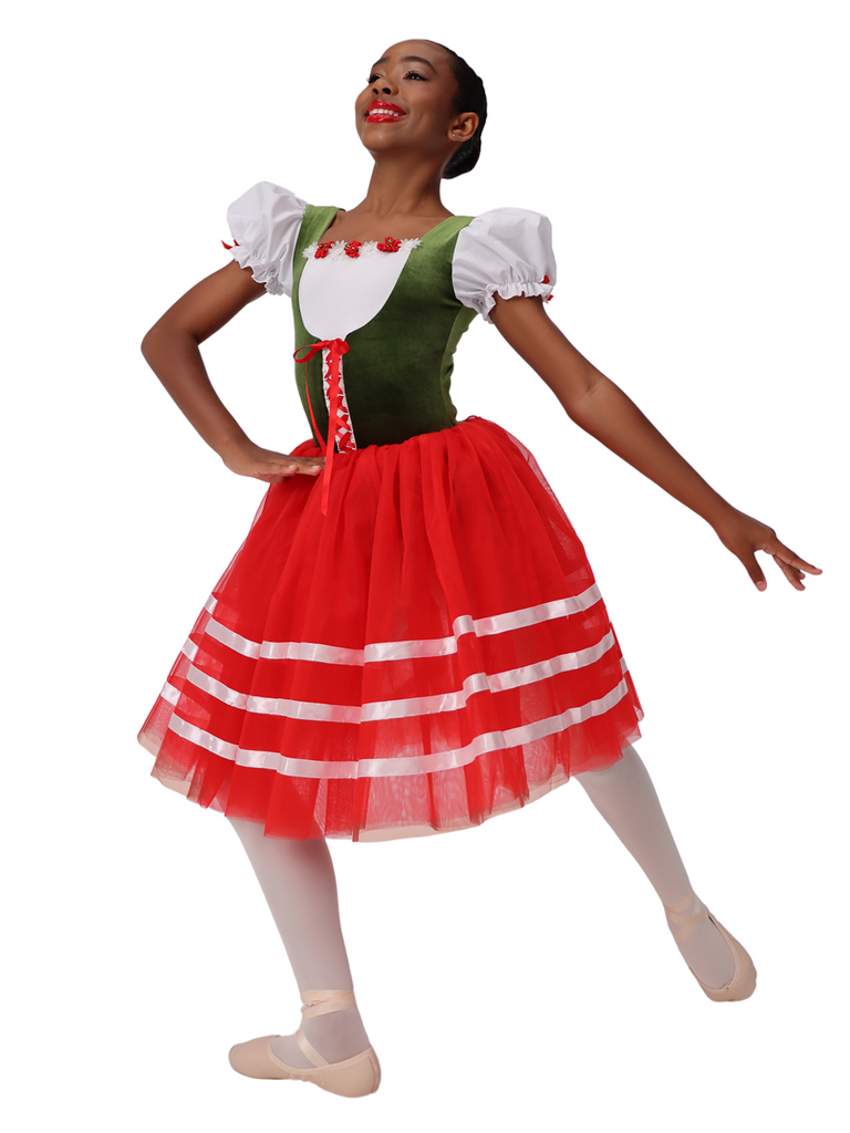 Tarantella Olive – Stardom Dance Costumes